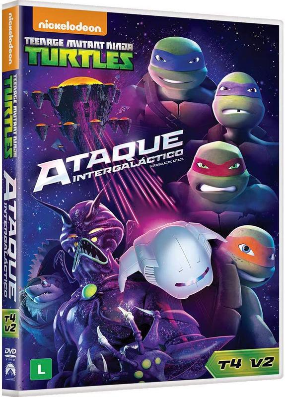 DVD Teenage Mutant Ninja Turtles - Ataque Intergaláctico - Paramount ...