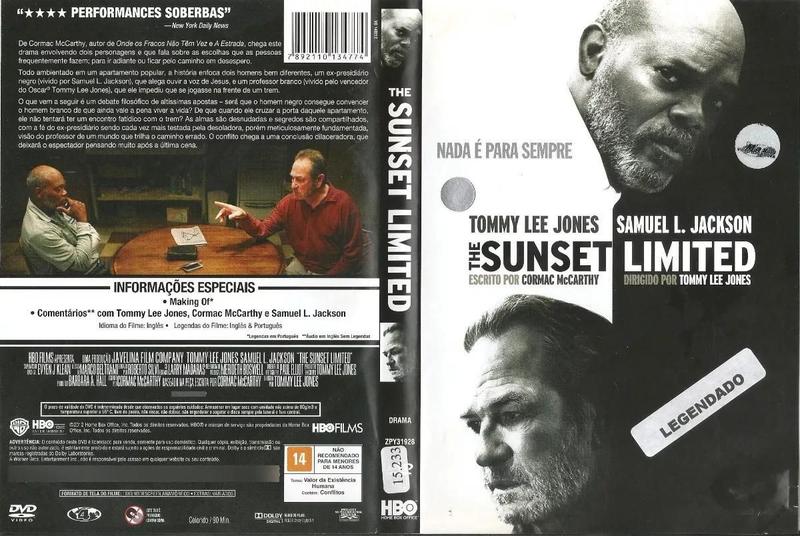 Dvd The Sunset Limited - Samuel L. Jackson - Tommy Lee Jones - warner ...