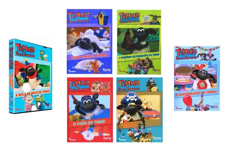 DVD Timmy e Seus Amigos - Coleção com 6 DVDs - PlayArte - Livros de ...