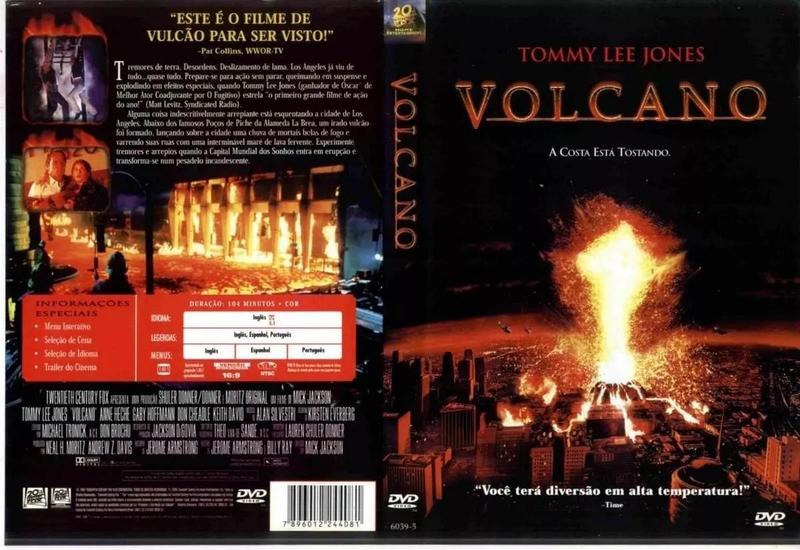 Dvd Volcano ( Tommy Lee Jones ) - fox - Filmes - Magazine Luiza