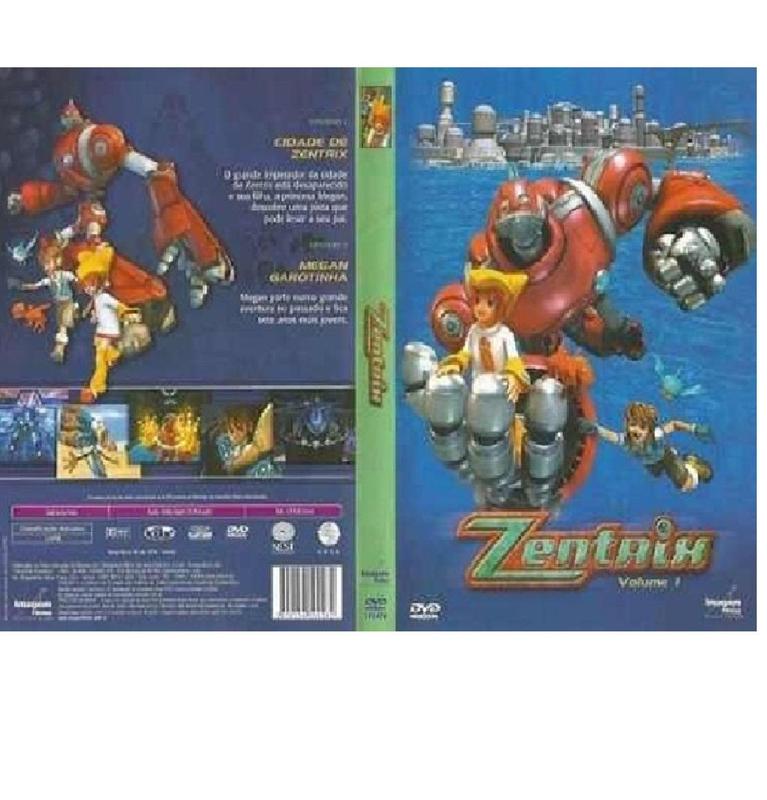 Dvd Zentrix Vol.1Desenho - IMAGEM - Filmes - Magazine Luiza