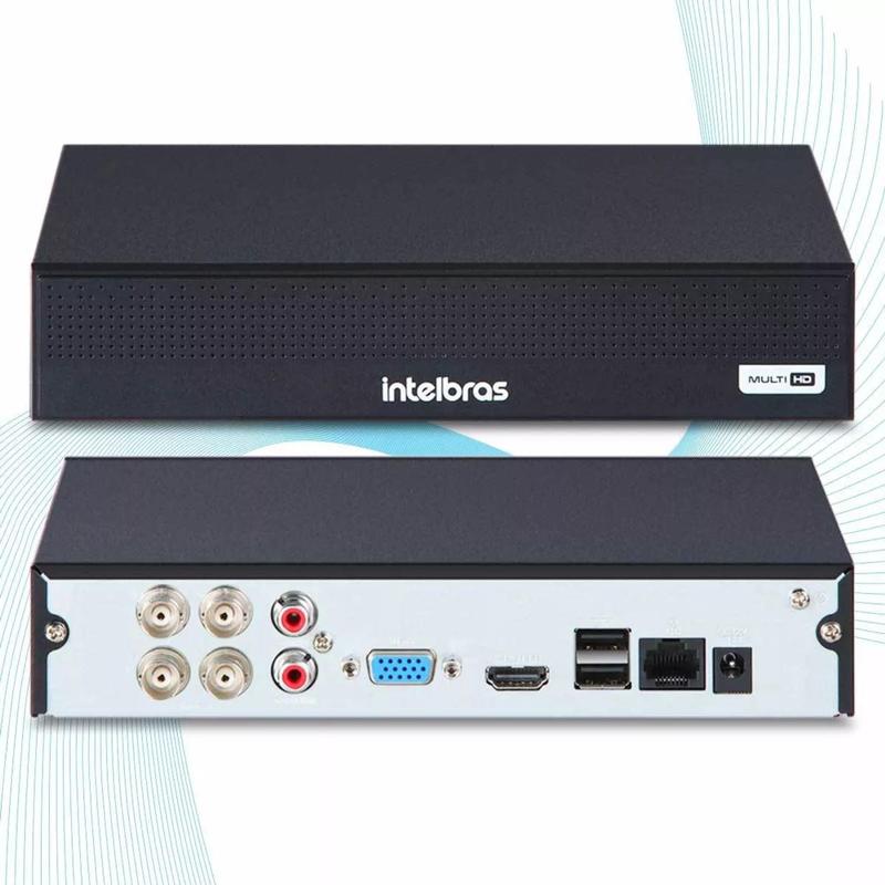 Dvr Gravador Intelbras 8 Canais Mhdx 1008 Hdcvi Multi Hd Nvr - Gravador ...