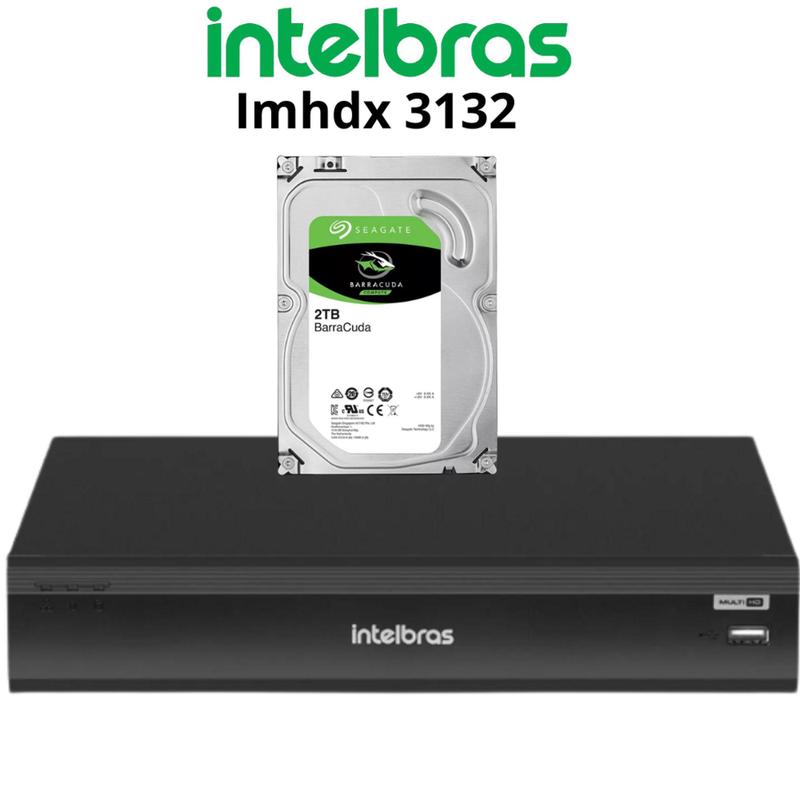Dvr Intelbras Imhdx 3132 Multi Hd 5mp 32 Canais Ia E Reconhecimento ...