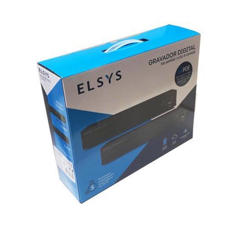 Dvr- Stand Alone 04 Canais 1080p 5x1 2mega Pixels Anpoe Elsys - ELSYS ...