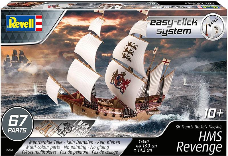 Easykit hms revenge 1/350 - Revell - Colecionáveis - Magazine Luiza