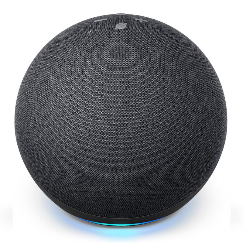 Echo 4 Geração Alexa - Preto - Amazon tamanho gigante - alexa amazon ...