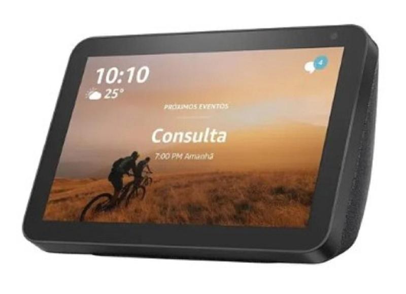 Echo Show 8 Alexa, Display De 8 Preta - Amazon - Smart Display ...