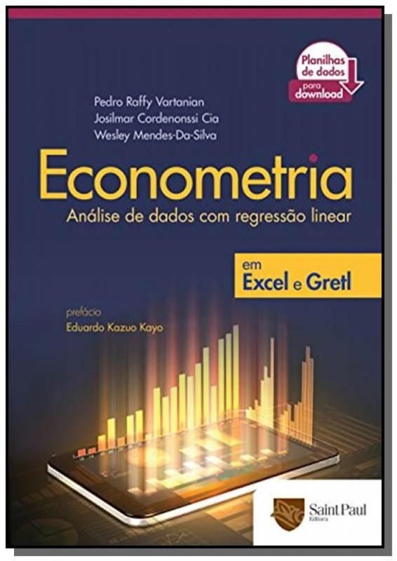 Econometria - Analise De Dados Com Regressao Linear (Em Excel E Gretl ...