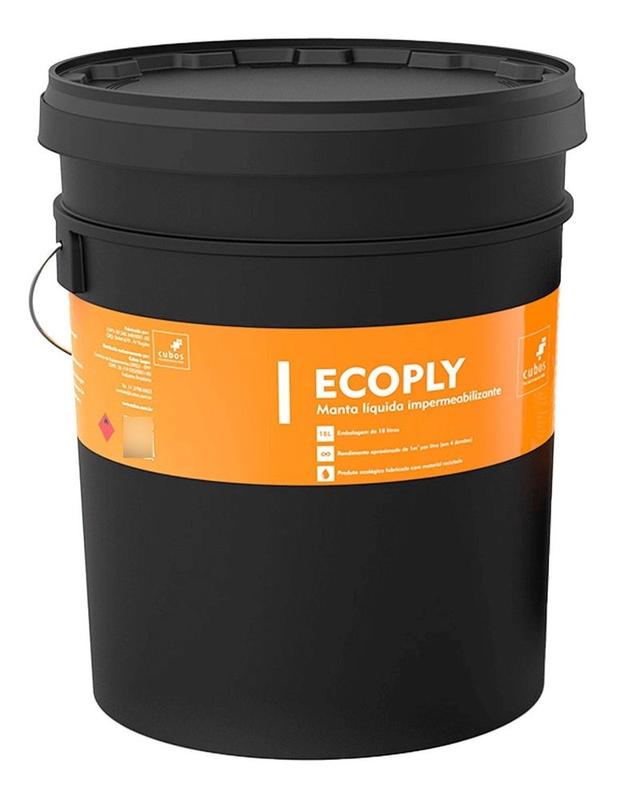 Ecoply Impermeabilizante Líquido Para Lagos Ornamentais 18 Litros ...
