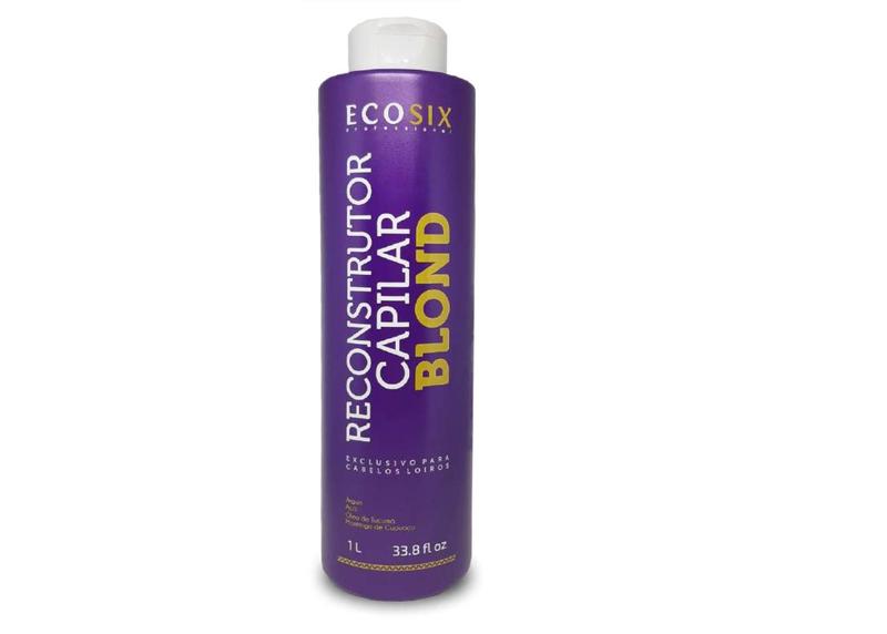 Ecosix Reconstrutor Capilar Blond Cabelos Loiros 1 Litro - Máscara ...