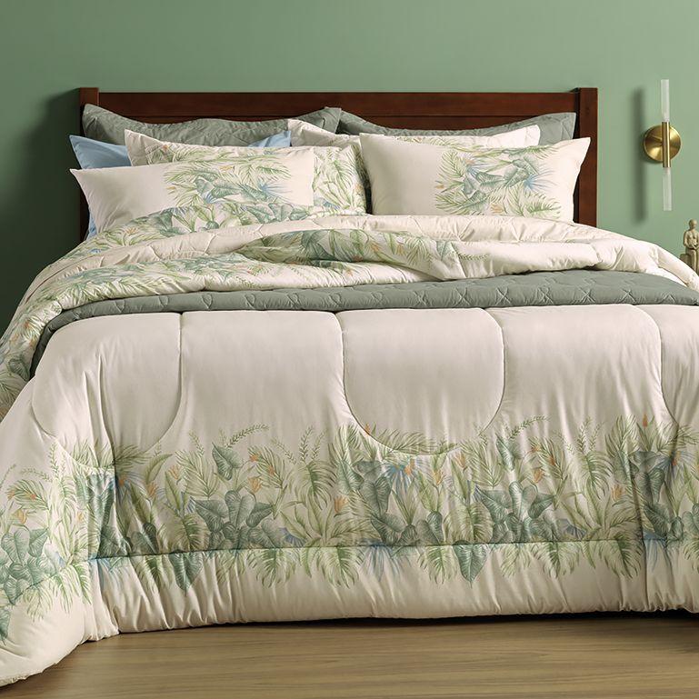 Edredom Queen Karsten Lissa Dupla Face 100% Algodão 150 Fios - Edredom ...