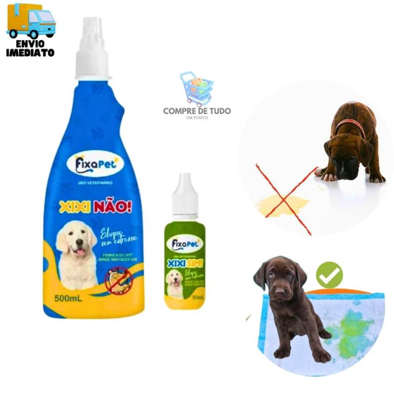 Educador Para Cães Xixi Pode Xixi Não Pode 500 ml Atrativo Sanitário ...