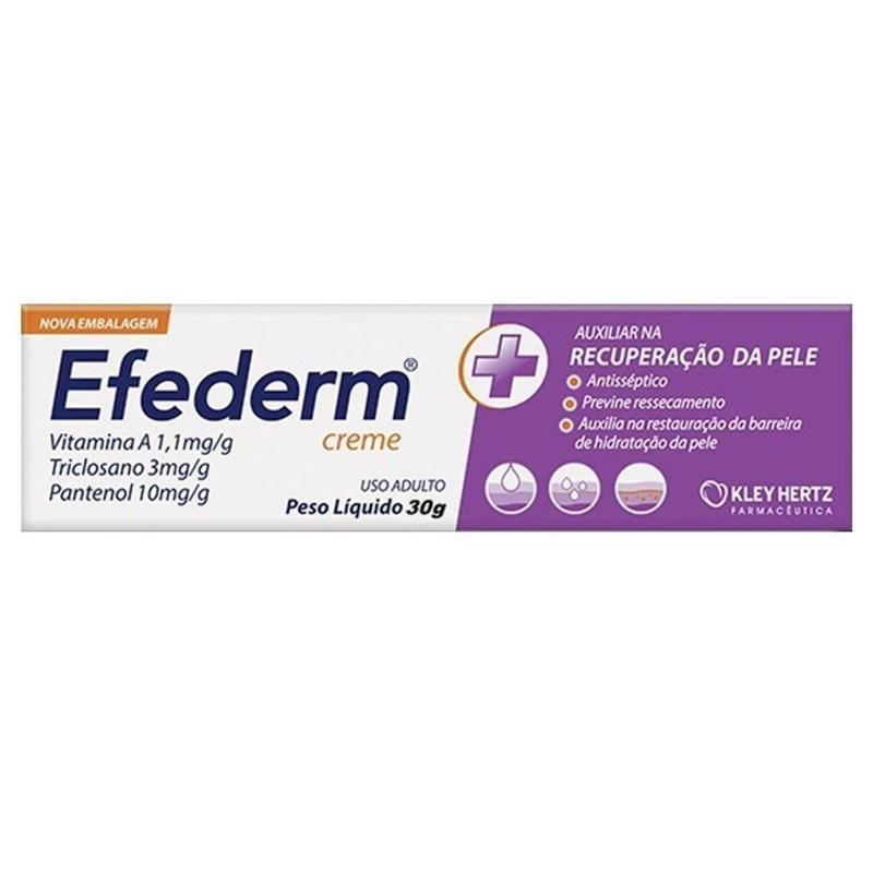 Efederm creme 30gr - Kley Hertz - Creme/ Pomada para Assadura ...