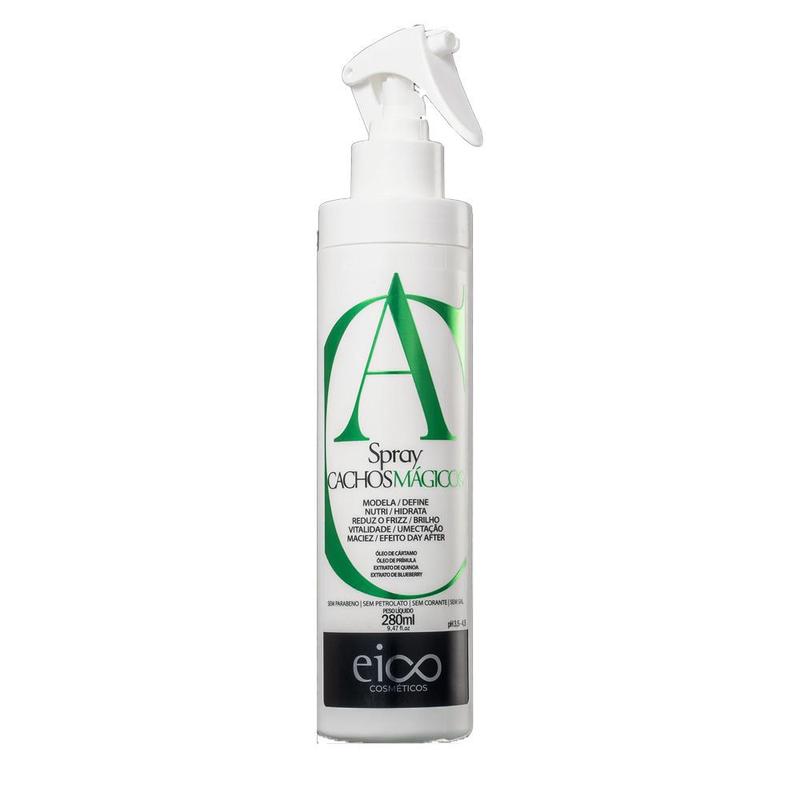 Eico Cachos Mágicos - Spray Umidificador de Cachos 280ml - Umidificador ...