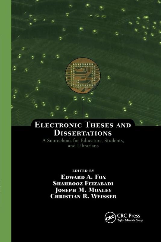 Electronic Theses and Dissertations - Taylor & Francis Ltd - No Magalu ...
