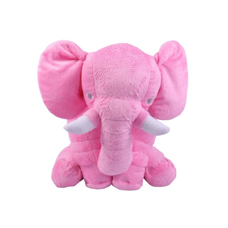 Elefante de Pelúcia 60cm Envio Imediato Rosa/Azul - Ziig Zaag - Pelúcia ...