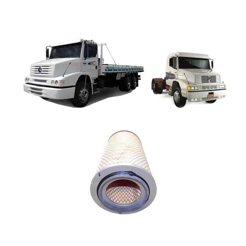 Elemento Filtro Ar Seco C20325-2 Mercedes Om366 Om352 1113 - Brc ...