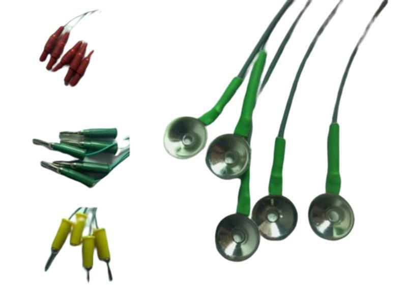 Eletrodo Para Eeg Banhado A Prata Jogo Com 25 Unidades - M.O - Eletrodo ...