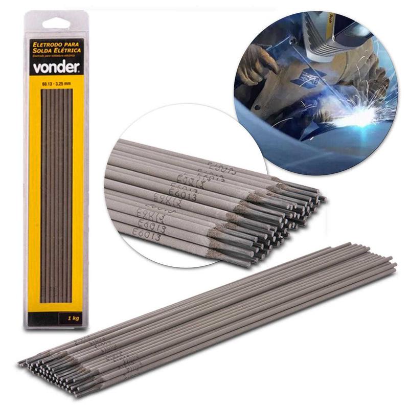 Eletrodos para Soldagem Elétrica Vonder 3,25 mm 85A 160A 1000g ...