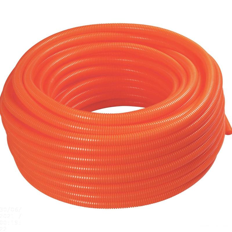 Eletroduto Corrugado Reforçado Flexível DN25 3/4" Tramontina 50 m ...