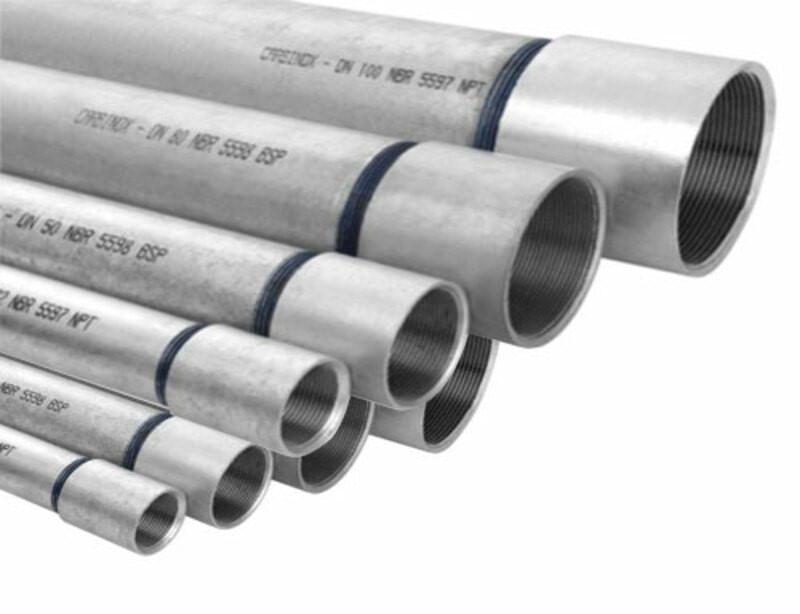 Eletroduto de Ferro Galvanizado à Fogo PESADO - GFC Tubos - Conduíte ...