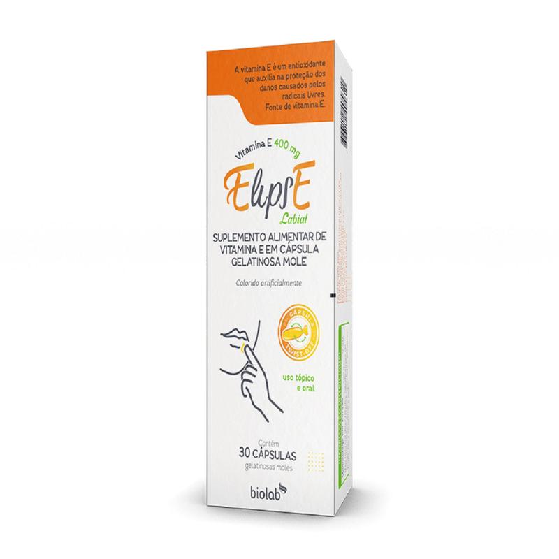 ElipsE Labial Suplemento Alimentar de Vitamina em cps Gelatinosa Mole ...