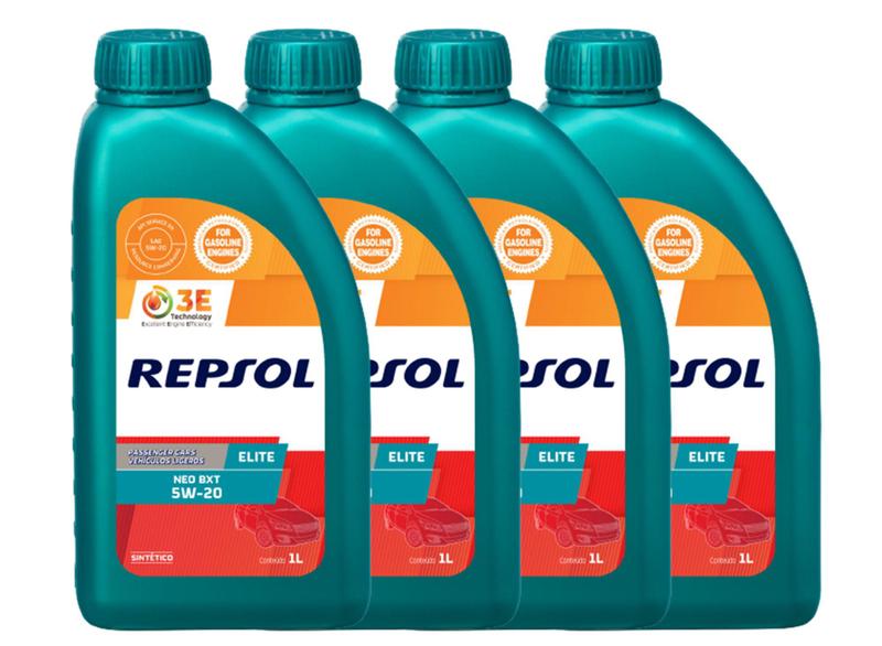 ELITE NEO BXT 5W20 (Kit 4 Litros) - Repsol - Outros Automotivo ...