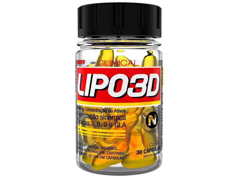Emagrecedor Lipo 3D 30 Cápsulas - Nutrilatina - Inibidor de Apetite ...