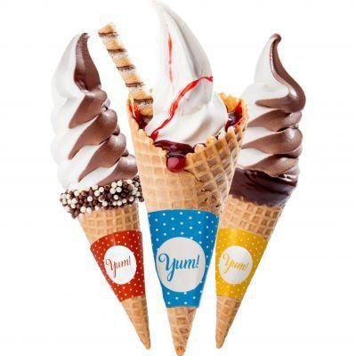 Embalagem Cone para Casquinha de Sorvete - 100 unidades - Multicaixasnet - Formas e Assadeiras ...