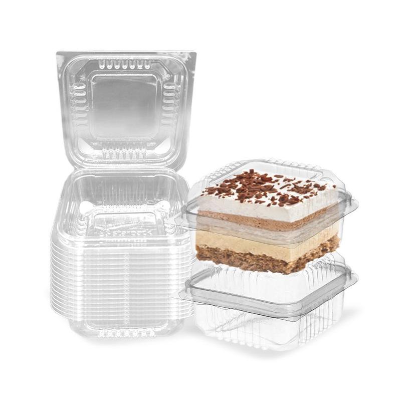 Embalagem Descartável Doce Quadrado 130ml Bolo No Pote 200un - Starpack ...