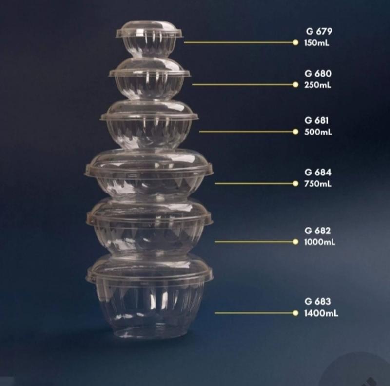 Embalagem mousse e doces 250ml. 25und de potes e tampas. - Galvanotek ...