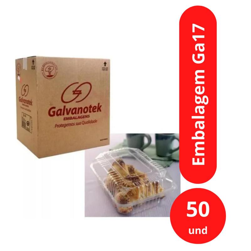 Embalagem Retangular Multiuso - 50und - Ga17 - BHF - Embalagens para ...