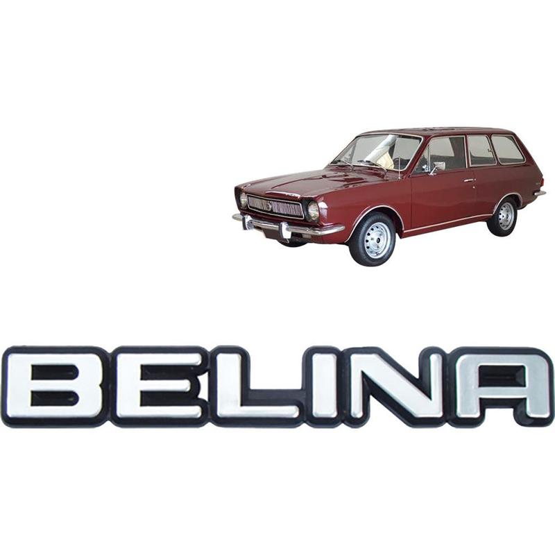 Emblema Belina 1978 A 1983 Antigo Cinza - MARÇON EMBLEMAS - Emblemas ...