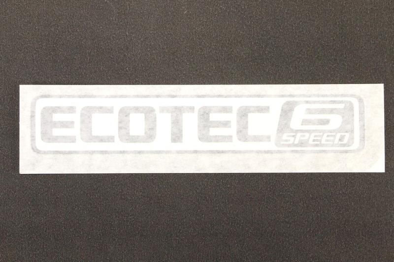 Emblema Ecotec 6 Speed Da Tampa Traseira Chevrolet Cod.ref. Gm S10 ...