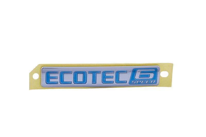 Emblema Ecotec 6 Speed Tampa Traseira 12 16 Original Cod.ref ...