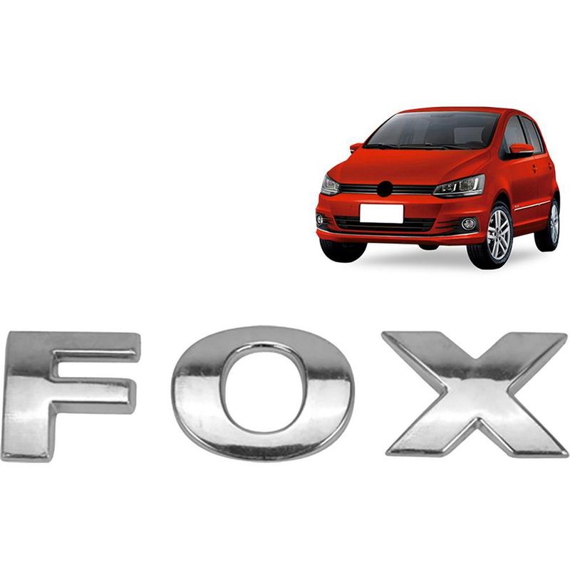 Emblema Fox 2003 A 2020 Cromado - MARÇON EMBLEMAS - Emblemas - Magazine ...