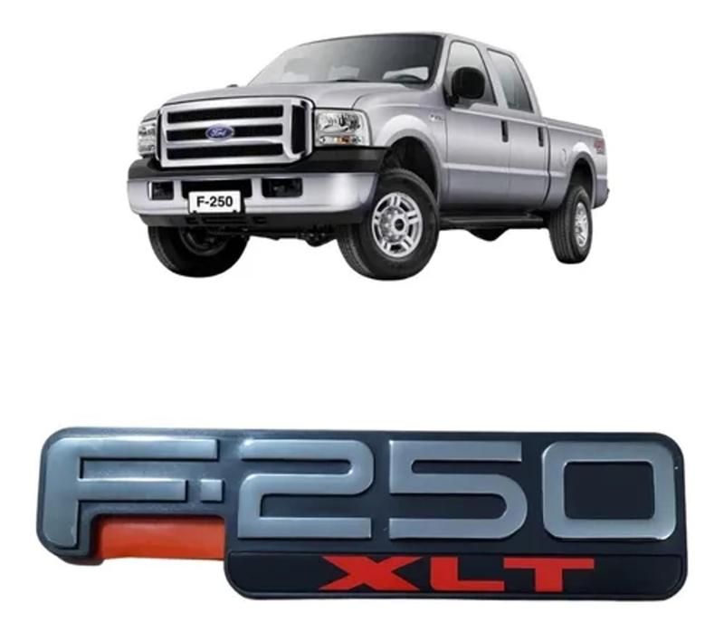 Emblema Lateral F250 Xlt De 1998 À 2006 Original Ford Novo ...