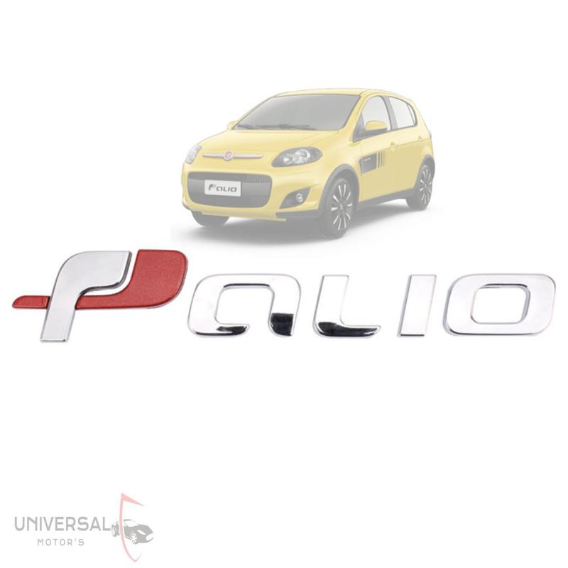 Emblema Letreiro Palio Modelo Sporting Vinho Cromado Fiat - MARÇON ...