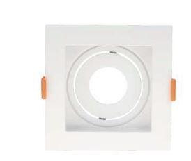 Embutido mini dicróica simples recuado conect branco 10,2x10,2x4,15cm - CRISTALLUX - Spot ...