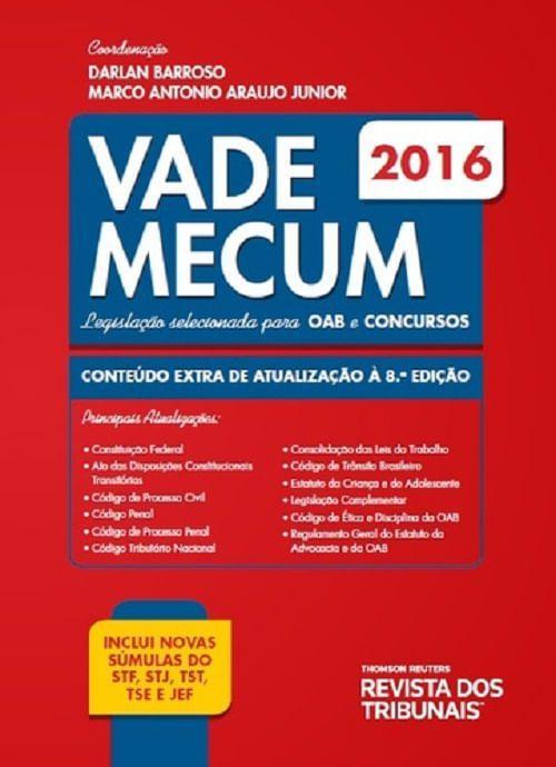 Encarte Vade Oab 2016 - Rt - Livros de Direito - Magazine Luiza