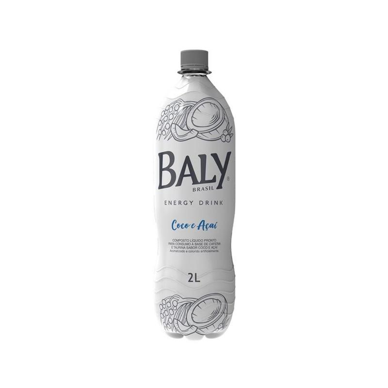 Energético Baly Energy Drink 2L - Coco e Açai - Bebida Energética ...