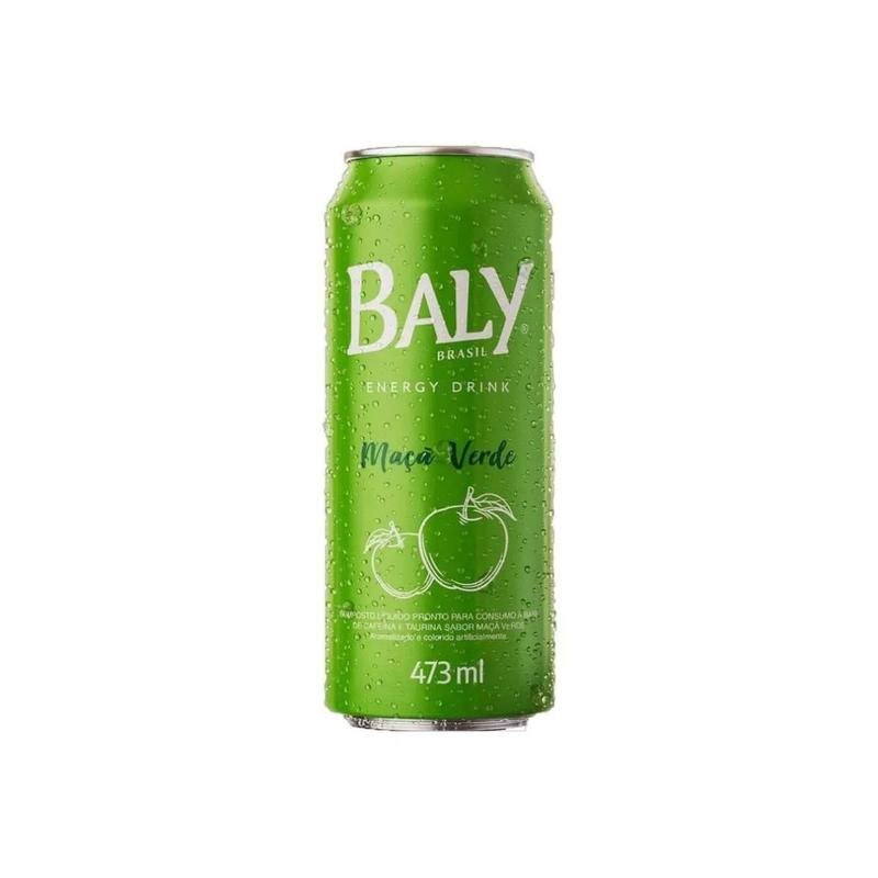Energético Baly Energy Drink Lata - Maçâ Verde - Bebida Energética ...