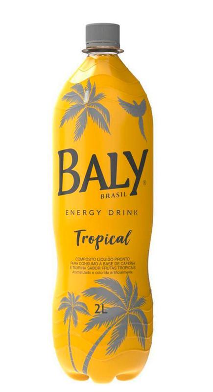 Energético Baly Tropical 2L - Bebida Energética - Magazine Luiza