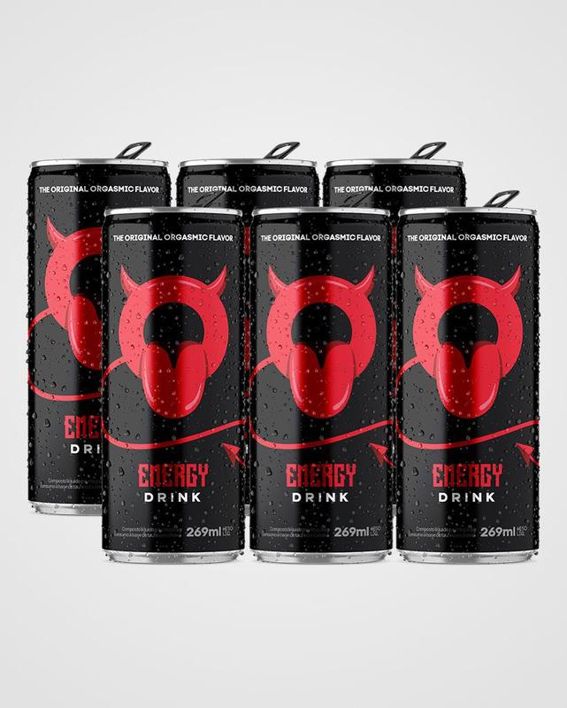 Energético Energy Drink 269ml (6 unidades) - Hot Fit - Bebida ...