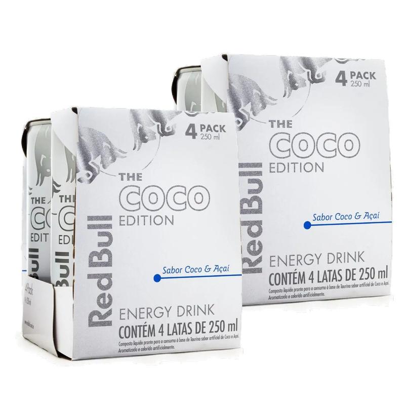 Energético RED BULL Coco Edition 250ml (8 unidades) - Bebida Energética ...