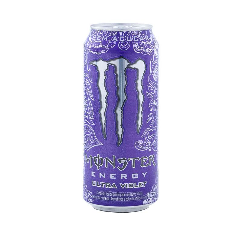 Energético Ultra Violet MONSTER 473ml - Bebida Energética - Magazine Luiza