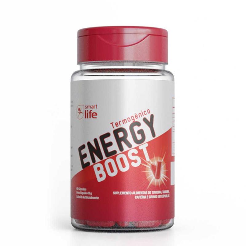 Energy Boost 60 Cápsulas Smart Life - Cafeína - Magazine Luiza