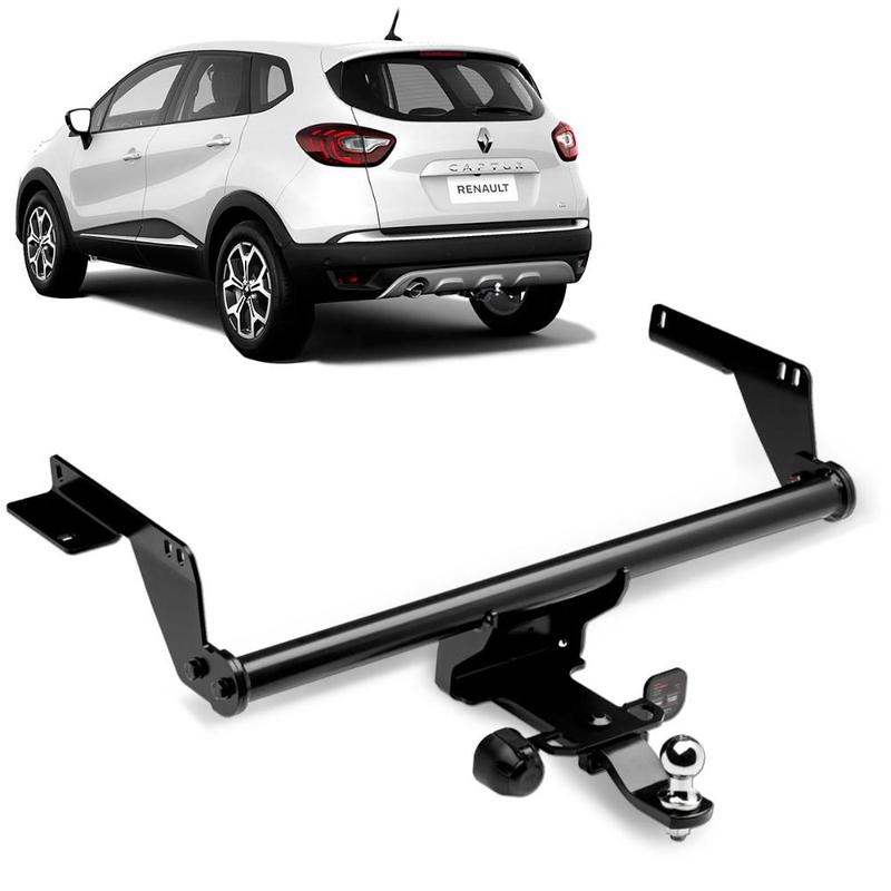 Engate de Reboque Captur 2017 a 2021 Removível 750kg Keko K2 - Engate ...