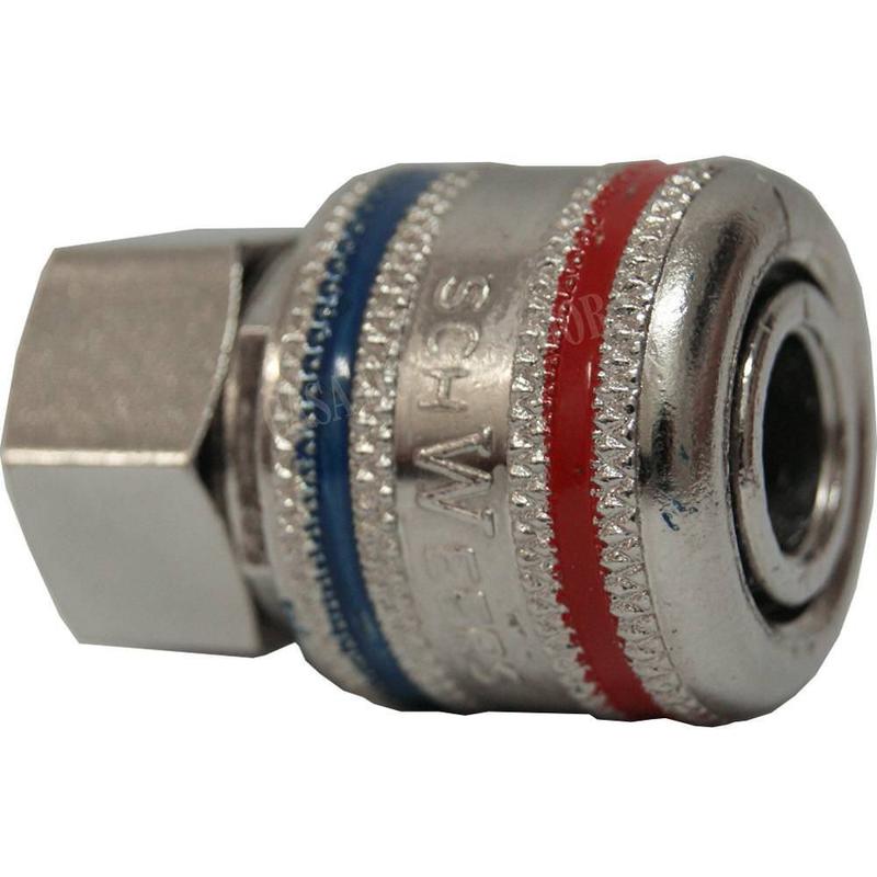 Engate Rápido 1/4 Rosca Fêmea Er 767 F Schweers - Engate Rápido para Mangueira de Jardim ...