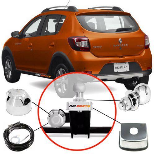 Engate Reboque Rabicho Renault Sandero Stepway 2015 A 2020 - JC Engates ...